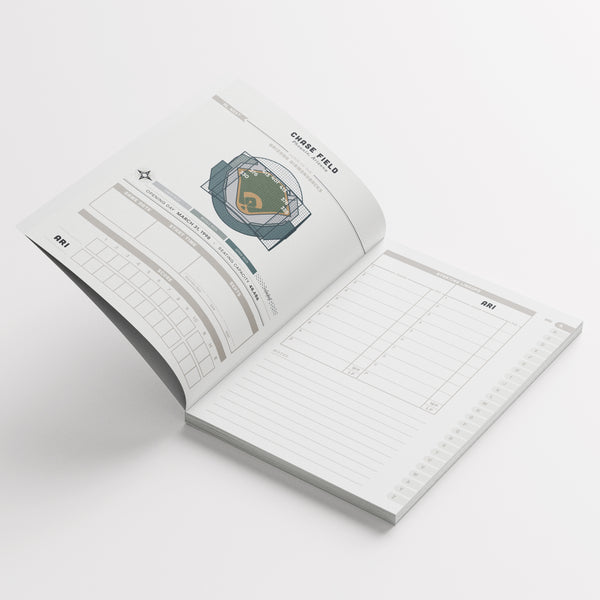 Major League Ballparks Logbook – Pop Chart