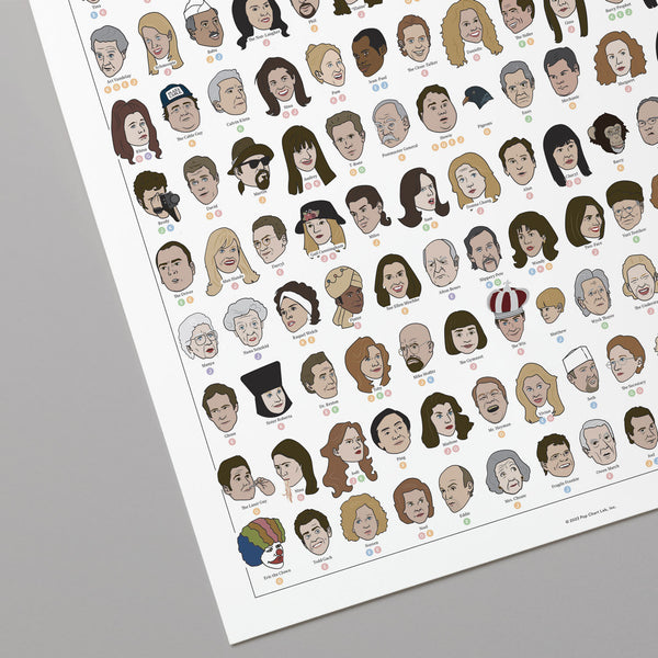 The Connected Characters of Seinfeld – Pop Chart