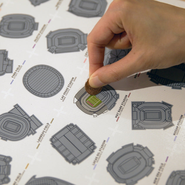 100 Essential Films Scratch-off Chart – Pop Chart