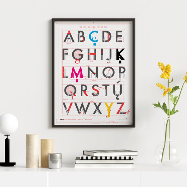 Alphabet of Typography – Pop Chart